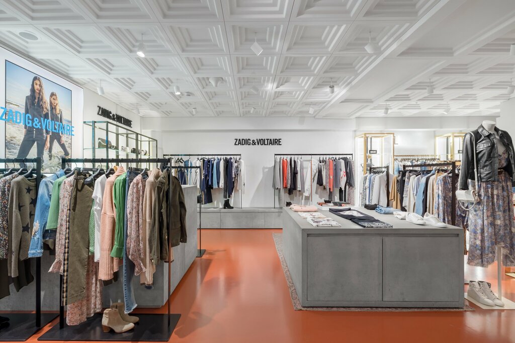 Giyim mağazası Zadig&Voltaire, Roma, foto