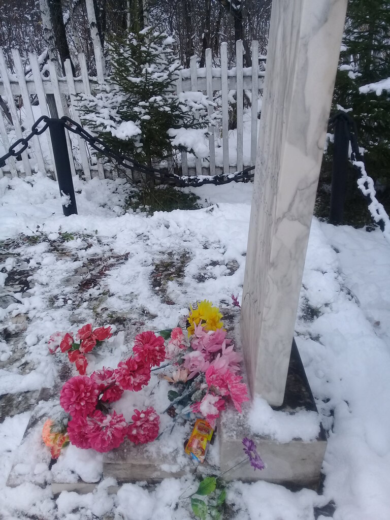 Anıt, heykel Стела погибшим в Великой Отечественной войны, Krasnoyarski krayı, foto