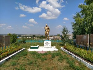 Неизвестный солдат (Republic of Bashkortostan, Bizhbulyakskiy rayon, selo Dyomskiy), anıt, heykel  Başkurdistan'dan