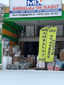 Mix Ambalaj ve Kağıt (Şanlıurfa, Haliliye, Paşabağı Mah.), paketleme malzemeleri firmaları  Şanlıurfa'dan