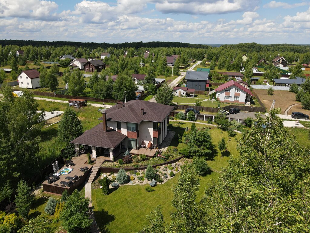 Yazlık yerleşim Podosinki-Lend, otdel prodazh, Tulskaya oblastı, foto
