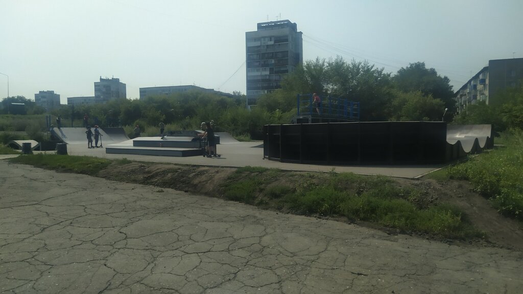 Kaykay parkı Скейт-парк, Novokuznetsk, foto
