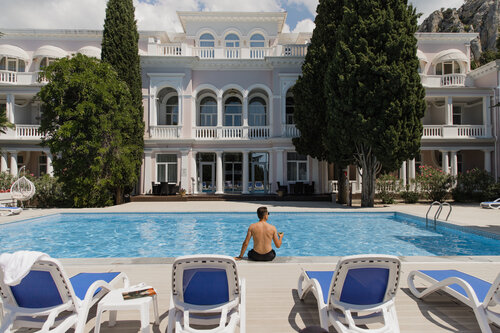 Yüzme havuzları Swimming pool, Kırım Cumhuriyeti, foto
