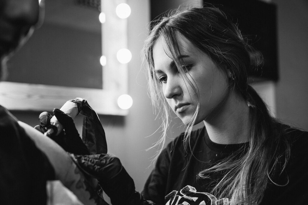 Dövmeciler Fjord Tattoo, Moskova, foto