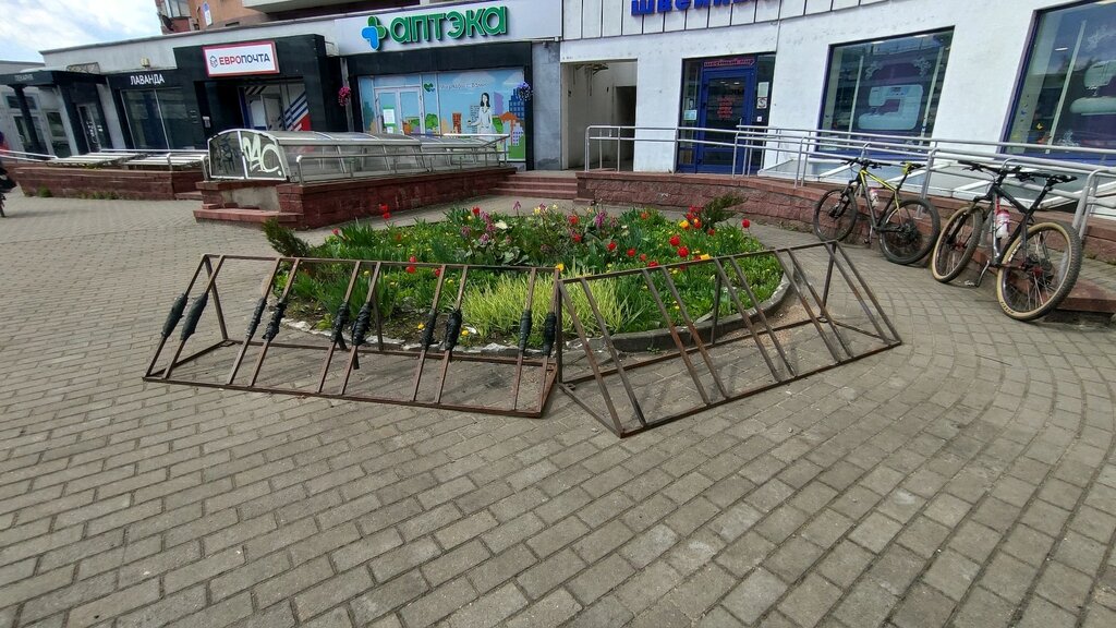 Bisiklet park yerleri Велопарковка, Minsk, foto