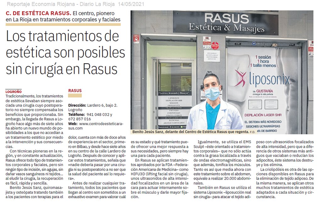Güzellik salonu Centro de Estética y Masajes Rasus, Logrono, foto