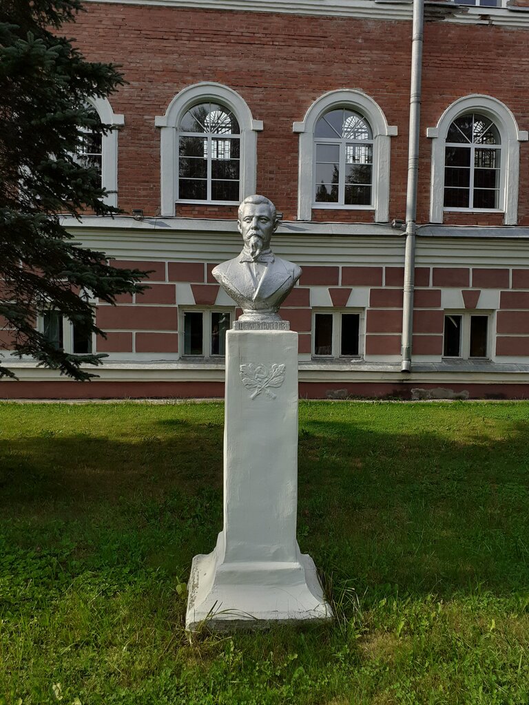 Anıt, heykel Николай Васильевич Шелгунов 1824-1891, Saint‑Petersburg ve Leningradskaya oblastı, foto