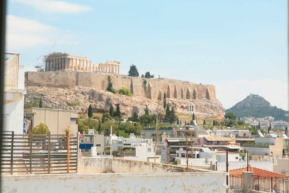 Otel Mind-blowing Acropolis View Apt, Atina, foto