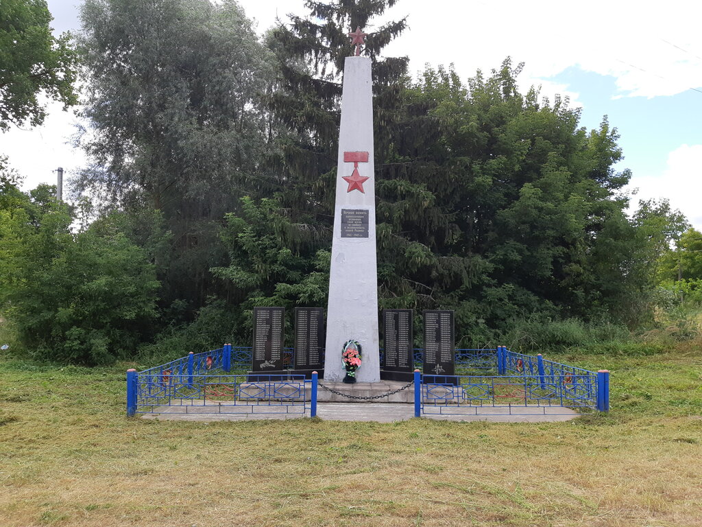 Anıt, heykel Памятник Великой Отечественной войне, Brianskaya oblastı, foto