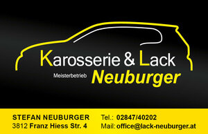 Karosserie & Lack Neuburger - Stefan Neuburger (Lower Austria, Waidhofen an der Thaya, Franz-Hiess-Straße, 2), otomobil servisi  Aşağı Avusturya'dan