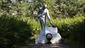 Воинам, павшим в годы Великой Отечественной войны (Kostroma Region, Manturovskiy munitsipalny okrug, derevnya Znamenka), anıt, heykel  Kostromskaya oblastından