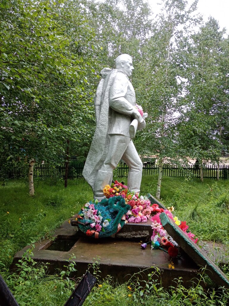 Anıt, heykel Воинам-землякам, погибшим на фронтах Великой Отечественной войны, Amursk Bölgesi, foto