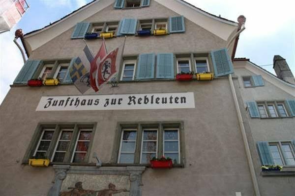 Otel Hotel Zunfthaus zur Rebleuten, Chur, foto