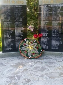 Мемориал в честь погибших в Великой Отечественной войне 1941-1945 гг. (ulitsa Lenina No:3, derevnya Kulmetovo), anıt, heykel  Başkurdistan'dan