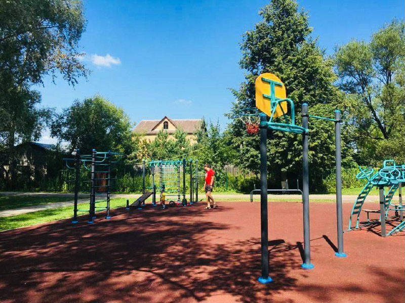 Spor alanı Воркаут, Moskova ve Moskovskaya oblastı, foto