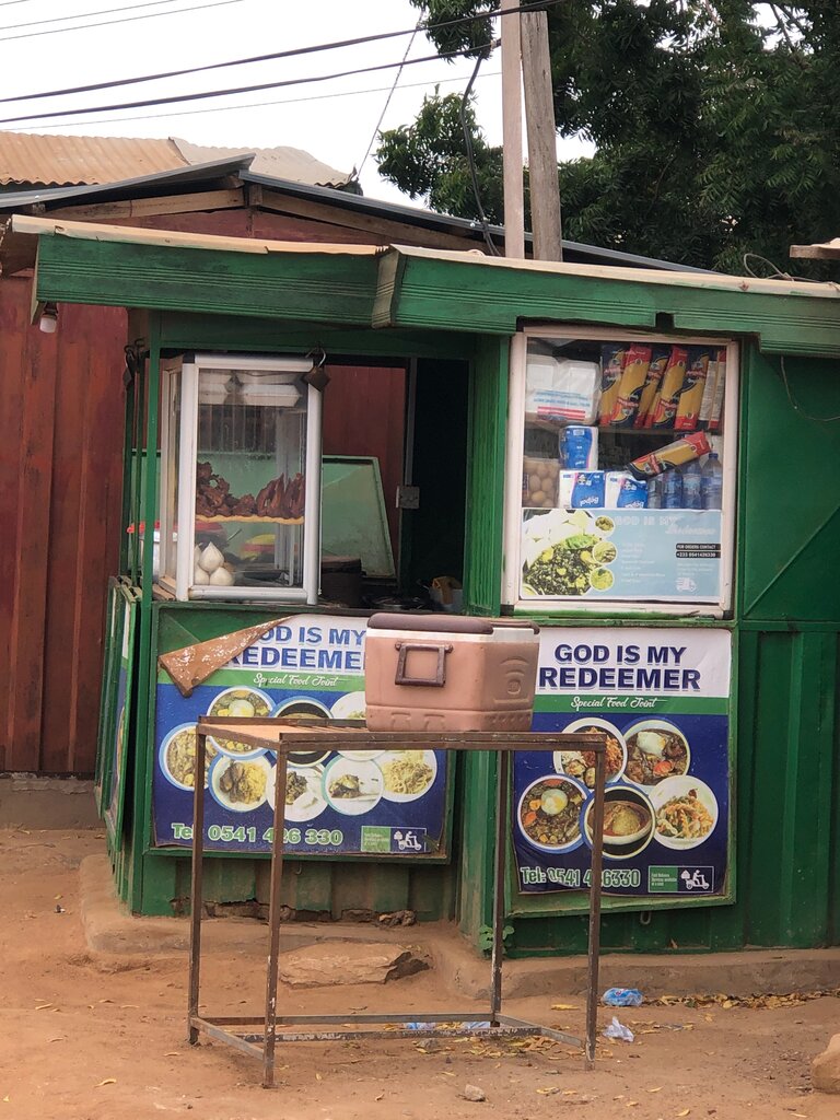 Fast food God is my Redeemer, Dünya, foto