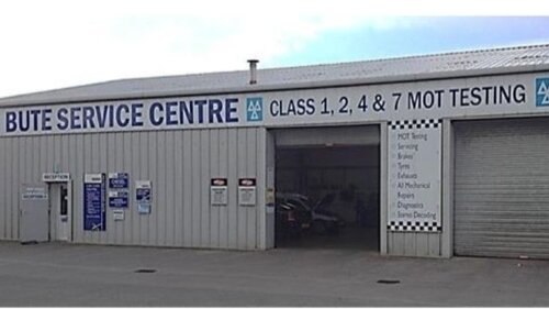Otomobil ekspertizi Bute Service Centre, Kuzey Ayrshire Konseyi, foto