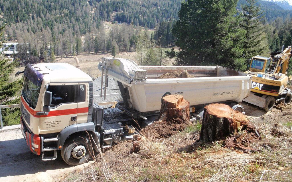 Toplu taşıma yönetimi ve bakımı Martin Conrad Transport AG, Graubunden, foto