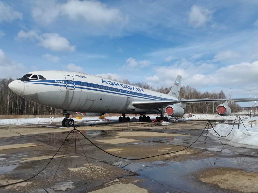 Teknoloji anıtı Пассажирский самолëт Ил-86, Moskova ve Moskovskaya oblastı, foto