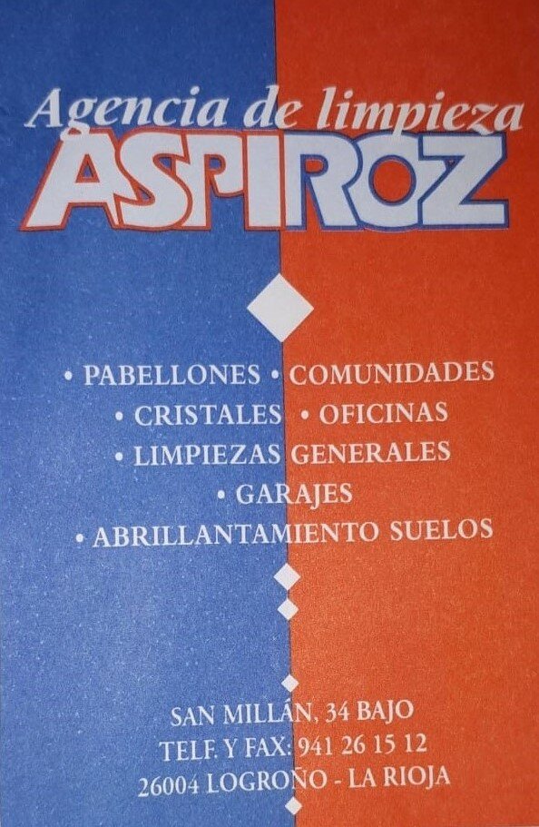 Temizlik şirketleri Limpiezas Aspiroz, Logrono, foto
