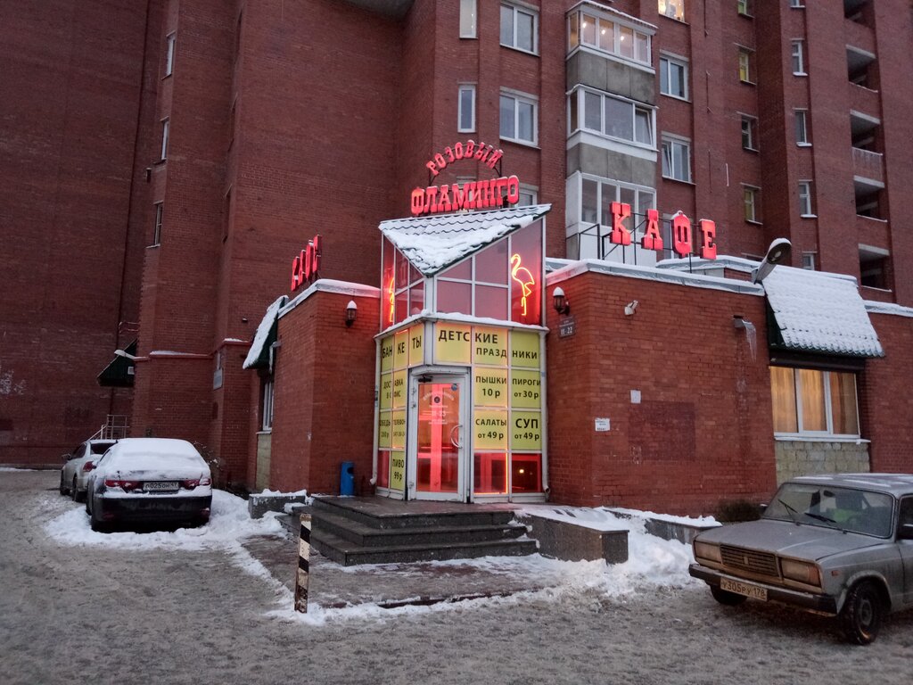 Kafe Rozovy Flamingo, Saint‑Petersburg, foto