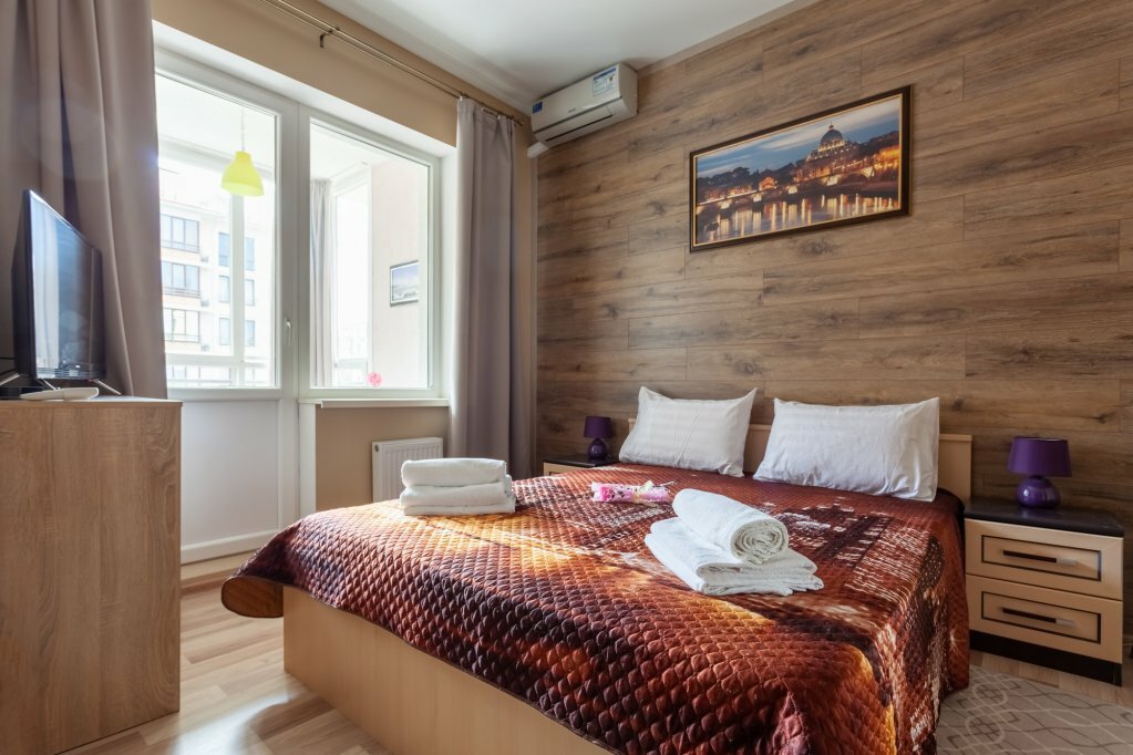 Otel Deluxe Apartment, Chistye Prudy, Staroobryadcheskaya st. 62, Apt. 2504, Krasnodarski krayı, foto