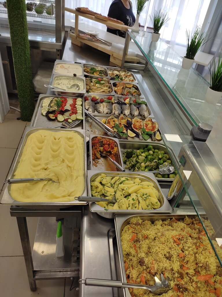 Kantin, yemekhane Sea of taste, Kırım Cumhuriyeti, foto