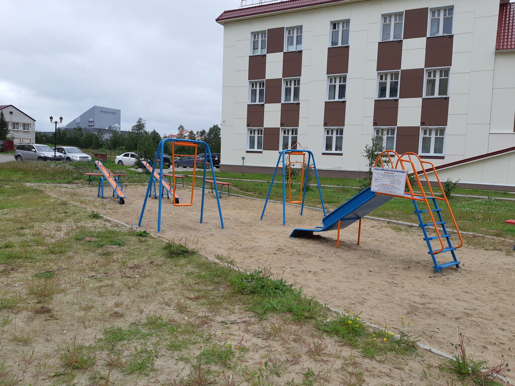 Oyun alanı Playground, Naryan‑Mar, foto
