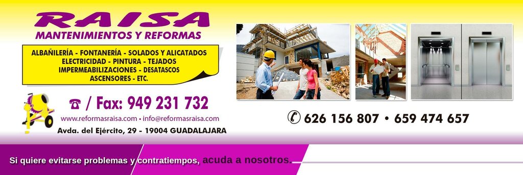 Yeni teknolojiler ve ar-ge merkezleri Raisa Mantenimientos Y Reformas, Guadalajara, foto