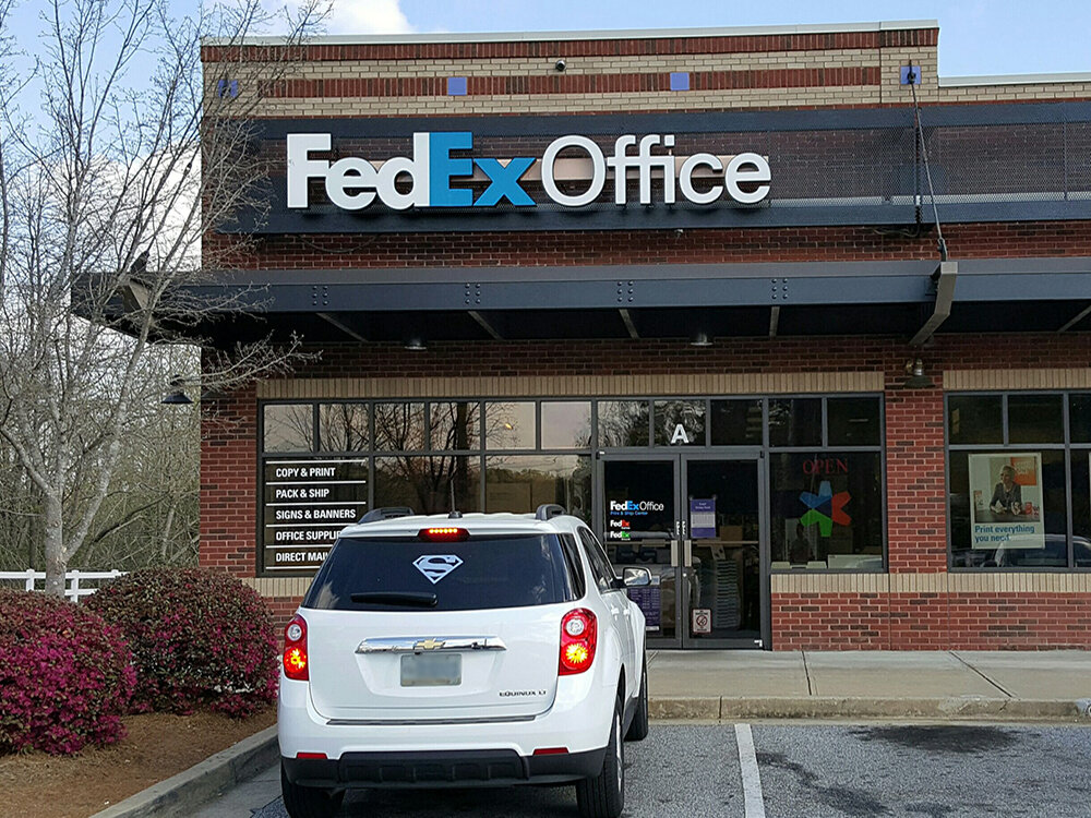 Fotokopi dükkanları FedEx Office Print & Ship Center, Georgia Eyaleti, foto
