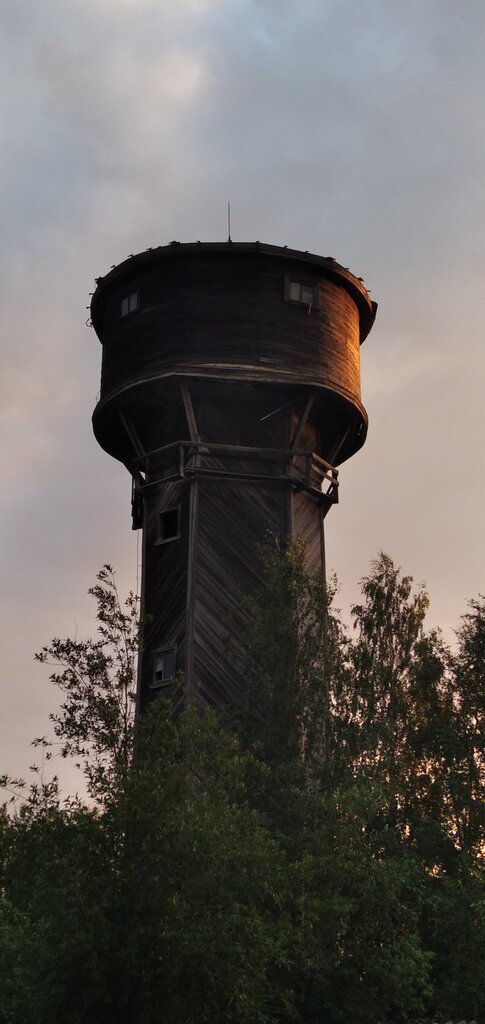 Mühendislik altyapısı Водонапорная башня, Arhangelskaya oblastı, foto