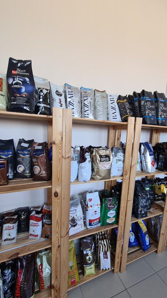 Kahve dükkanı Кофейный мир, Çeliabinsk, foto