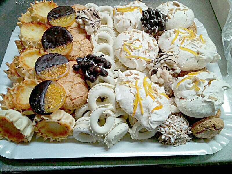 Ekmek fırını Dolci Sardi e Pasta Fresca Fratelli Seghene, Sardunya, foto