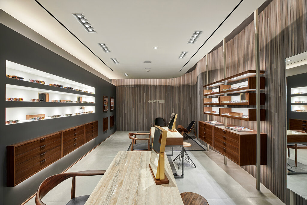 Giyim mağazası Oliver Peoples, Greenwich, foto