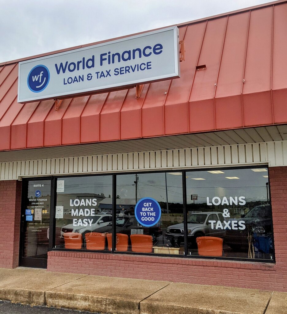Kredi komisyoncuları World Finance, Tennessee Eyaleti, foto
