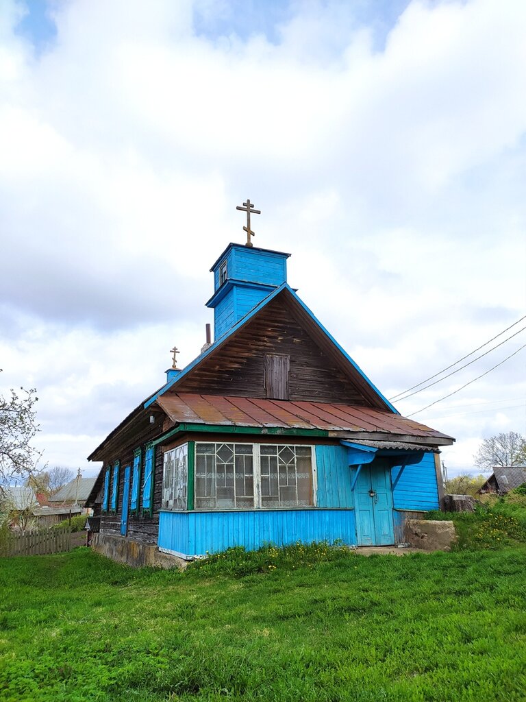 Ortodoks kiliseleri Успенская старообрядческая церковь, Vitebskaya oblastı, foto