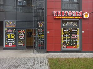 Pivtochka (Parfyonovskaya Street No:7к1), bira dükkanı  Saint‑Petersburg'dan
