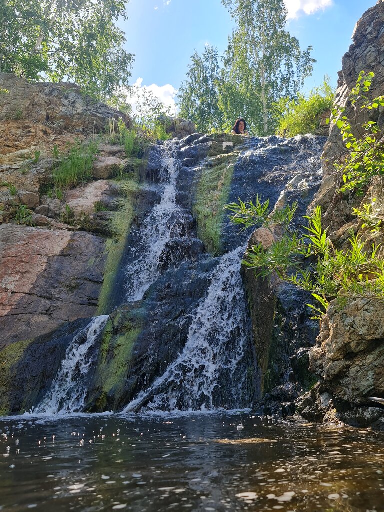 Şelale Waterfall, Çeliabinskaya oblastı, foto