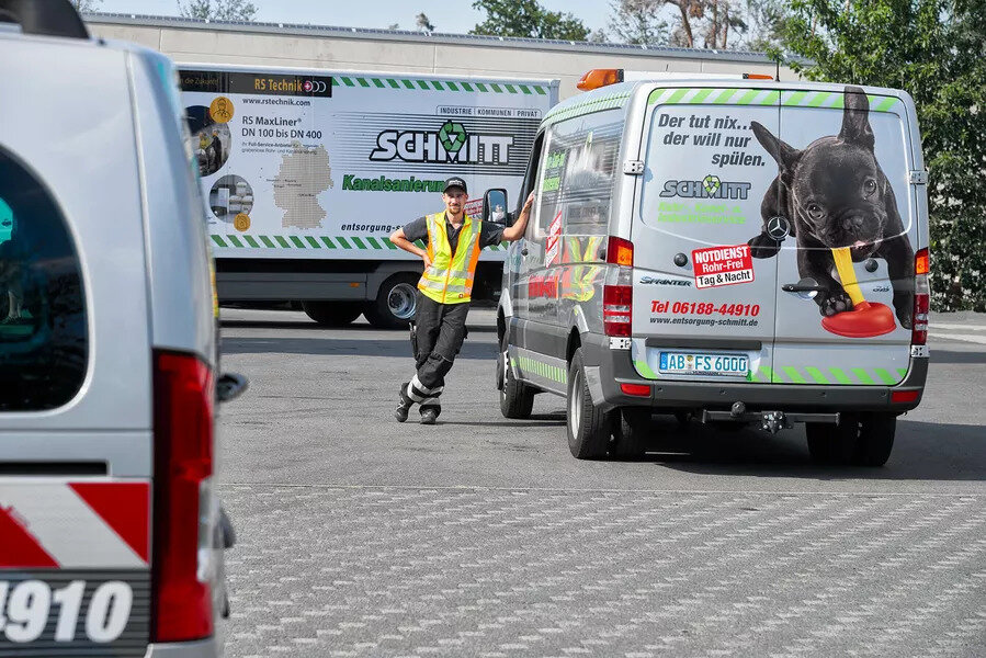 Sıhhi tesisat hizmetleri Rohr-Frei Kanal Schmitt GmbH, Bavyera, foto