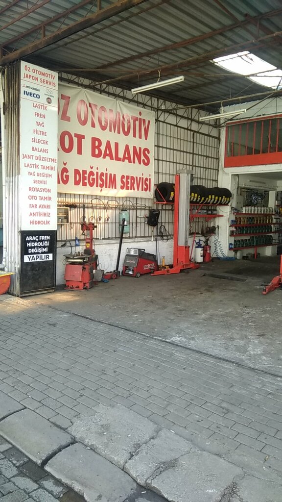 Oto lastik tamiri Öz Otomotiv oto lastik rot balans mobil lastik yol yardım, Efeler, foto