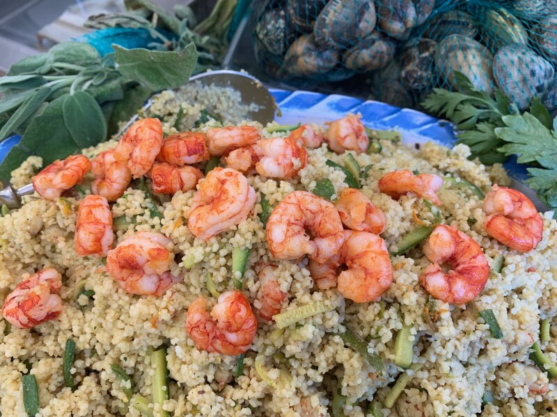 Balık çiftçiliği ve toptancıları La Boutique del Pesce in Albaro, Cenova, foto