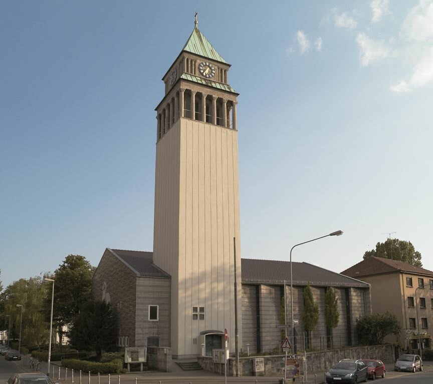 Dini dernekler Evangelische Neue St. Nicolai-Kirche Frankfurt - Evangelische St. Nicolaigemeinde Frankfurt/Main, Frankfurt am Main, foto