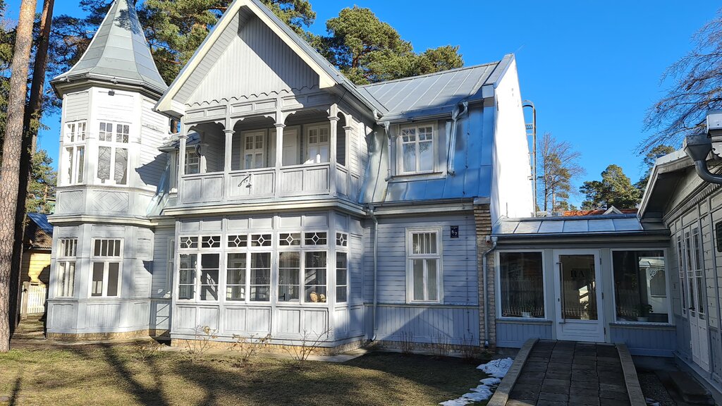 Müzeler ve sanat galerileri Raiņa un Aspāzijas vasarnīca, Jūrmala, foto