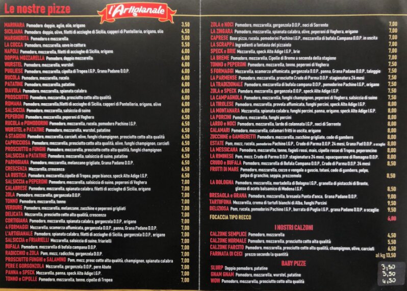 Pizzacılar Pizzeria l'Artigianale, Voghera, foto