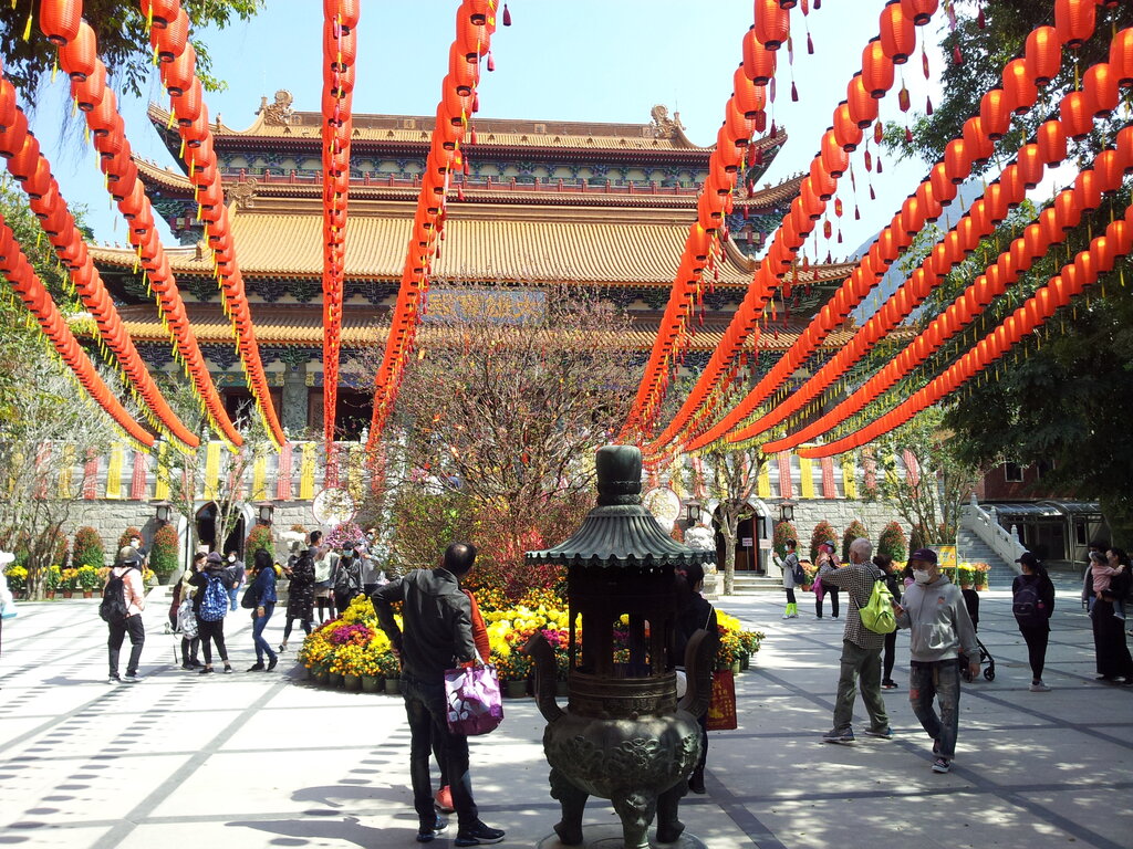 Pagoda Po Lin Manastırı, Hong Kong, foto