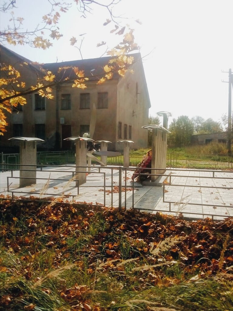 Anıt, heykel Братская могила 215 воинов Советской армии и партизан, Pskovskaya oblastı, foto