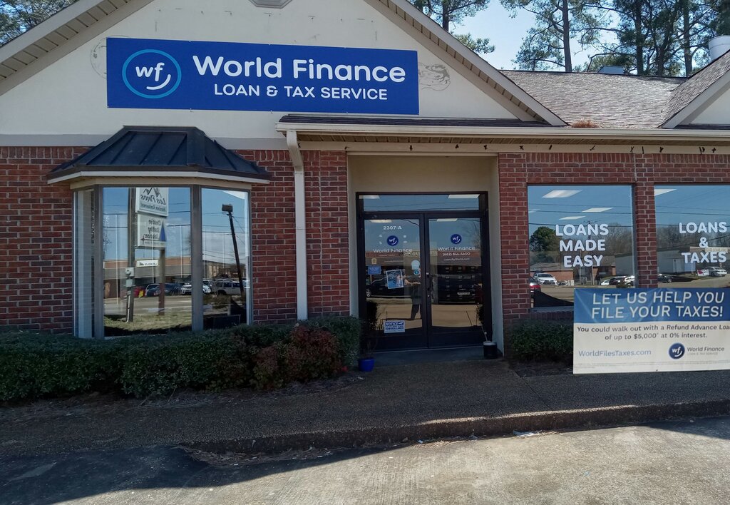 Kredi komisyoncuları World Finance, Missisippi Eyaleti, foto