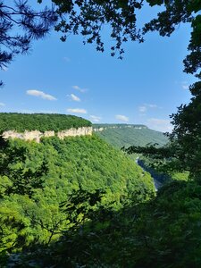 Пешеходный мост (Republic of Adygea, Maykopsky District, Pamyatnik prirody Vodopady ruchya Rufabgo), seyir terası  Adıge Cumhuriyeti'nden