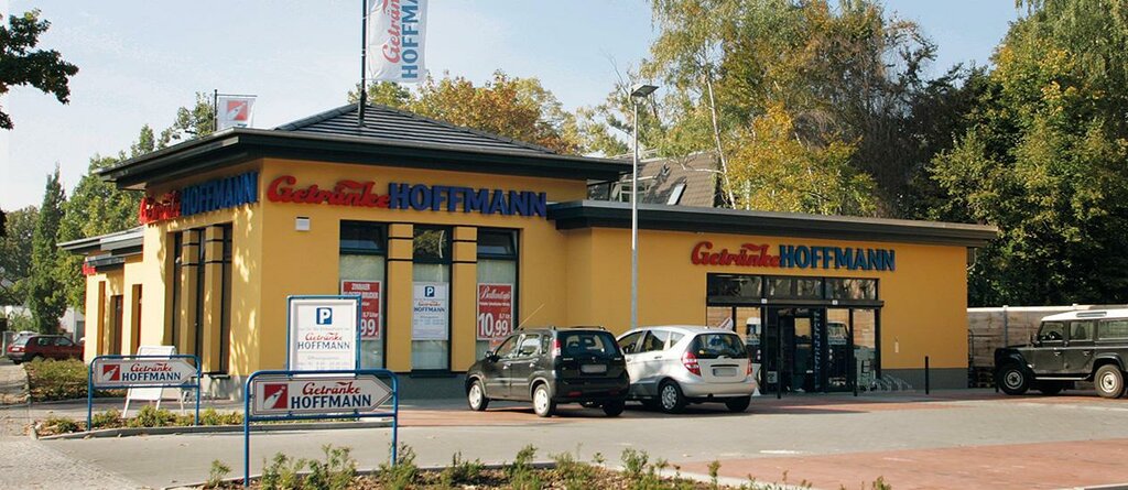 Bira dükkanı Getränke Hoffmann, Berlin, foto