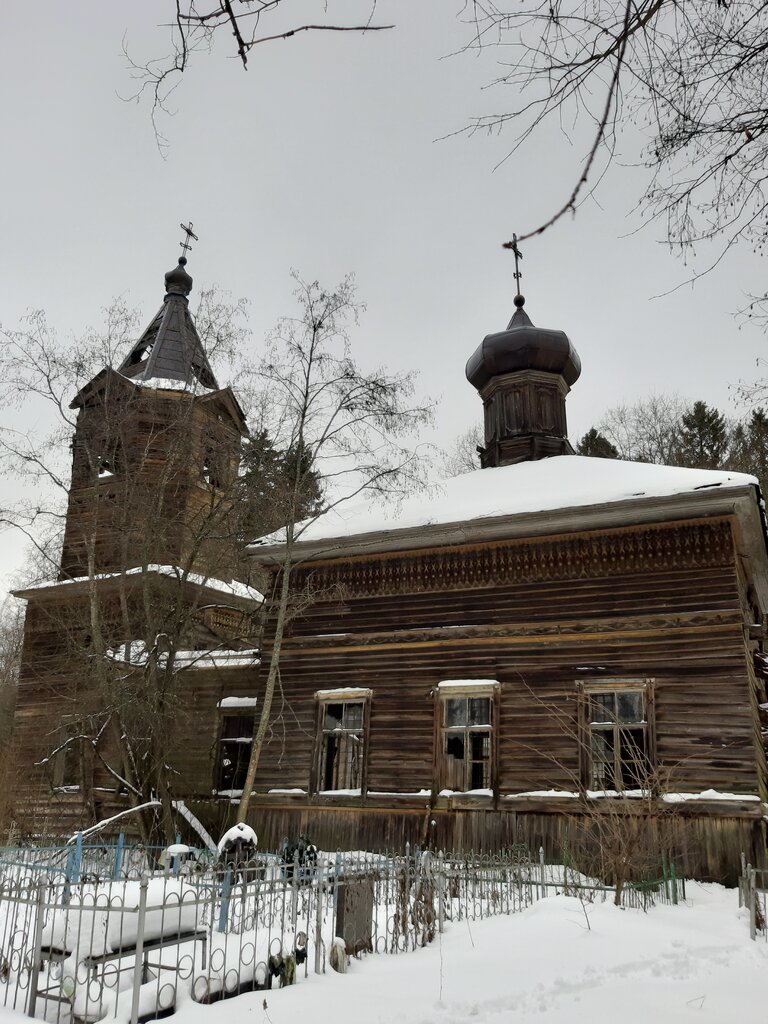 Ortodoks kiliseleri Tserkov Preobrazheniya Gospodnya V Poddubye, Saint‑Petersburg ve Leningradskaya oblastı, foto